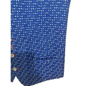 A Fish Named Fred | Suits & Blazers | A Fish Named Fred Mens Blue Vest ...